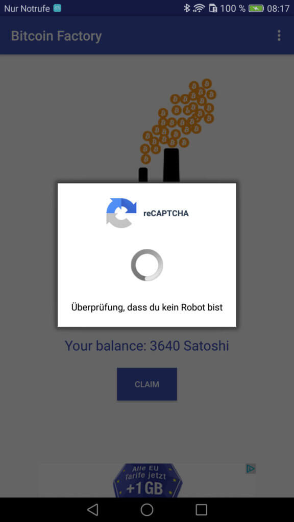 Android - reCaptcha Implementierung - Developer-Blog