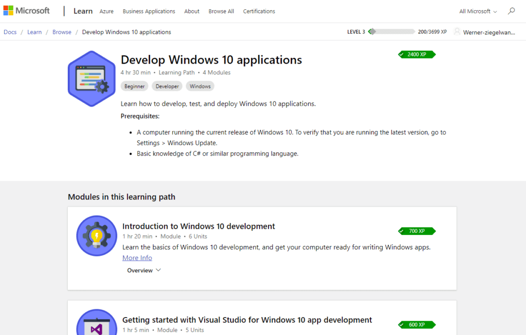Windows 10 Programmierkurs - Developer-Blog