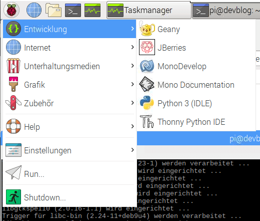 Raspberry Pi C# (csharp) IDE - Developer-Blog