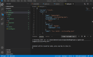 TypeScript Visual Studio Code Tutorial - Build Script - Developer-Blog
