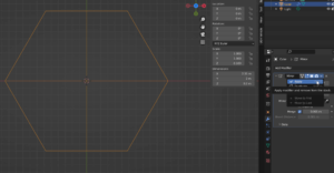 Hexagon in Blender erstellen - Developer-Blog